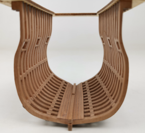 Chest cross section of HMS Druid | Ships of Scale