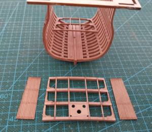 Chest cross section of HMS Druid | Ships of Scale