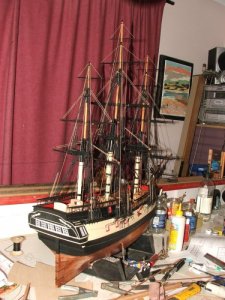 Hms Investigator, 1800, 1/48 scale built by neptune from plans by ...