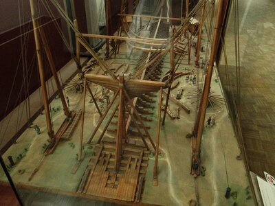 Shipyard Diorama In The 17th Century | Ships of Scale