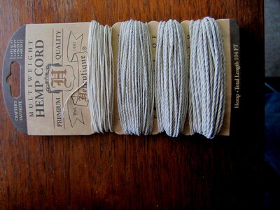 Genuine hemp rigging cordage | Ships of Scale