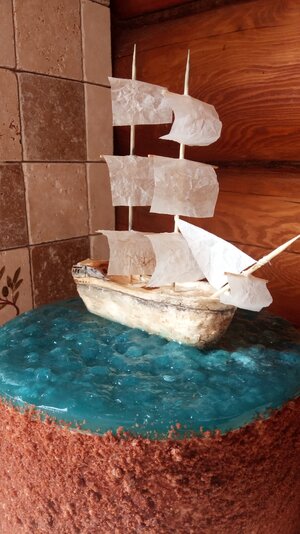 The Edible Ship "HISPANIOLA" | Ships of Scale