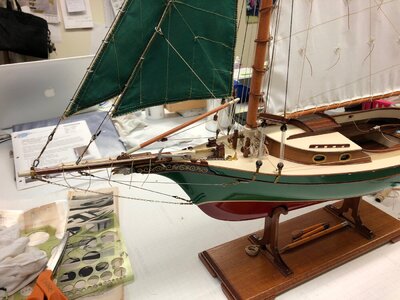 sail making | Ships of Scale