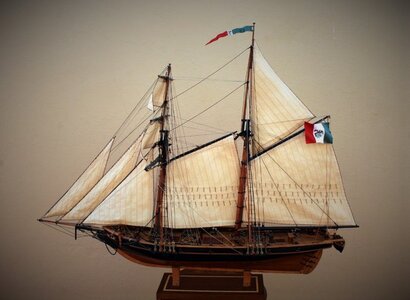 Goleta "Iguala" 1822. | Ships of Scale