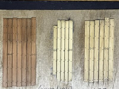 Deck planking material of a consistent color/shade. | Ships of Scale