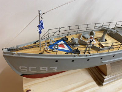 SC-1 Class Submarine Chaser - 1/35 scale Dumas kit | Ships of Scale