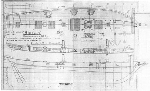 Masts and rigging for the Halcon plus | Ships of Scale