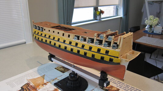 Delprado build the hms victory | Ships of Scale