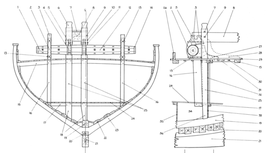 Windlass on Baltimore Clipper | Ships of Scale