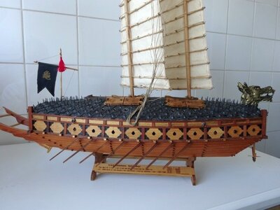 Korean Turtle War Ship - Young Modeler - 1/65 [COMPLETED BUILD] | Page ...