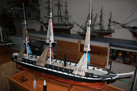 USS Merrimack 1855 [COMPLETED BUILD] | Page 2 | Ships of Scale