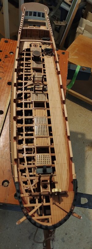 1/48 scale 20 gun ship from Modelship Dockyard kit [COMPLETED BUILD ...