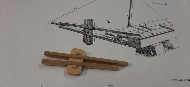A Dutch Fluyt in shell first, reconstructing the "Ghost ship" scale 1: ...