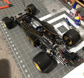 Pocher 1:8 scale Lotus 72 [COMPLETED BUILD] | Page 10 | Ships of Scale
