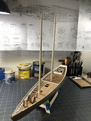 The Schooner Bluenose 1921, POF Yuanqing Models 1:72 [COMPLETED BUILD ...
