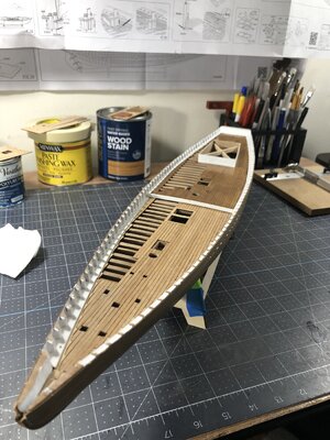 The Schooner Bluenose 1921, POF Yuanqing Models 1:72 [COMPLETED BUILD ...