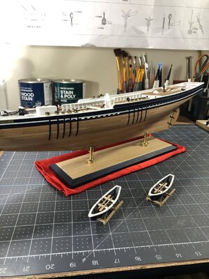 The Schooner Bluenose 1921, POF Yuanqing Models 1:72 [COMPLETED BUILD ...
