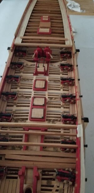 Deck beam camber | Ships of Scale