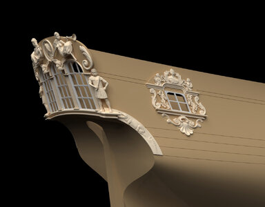 POF SLOOP HMS SPEEDWELL 1752 - PROTOTYPE WIP - SYREN MODELLING COMPANY ...