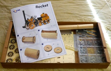 Stephenson's Rocket, Early Locomotive - by OcCre - a49kid - Wayne ...
